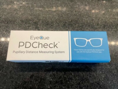EYEQUE PDCHECK - PUPILLARY DISTANCE MEASURING TOOL GLASSES | eBay