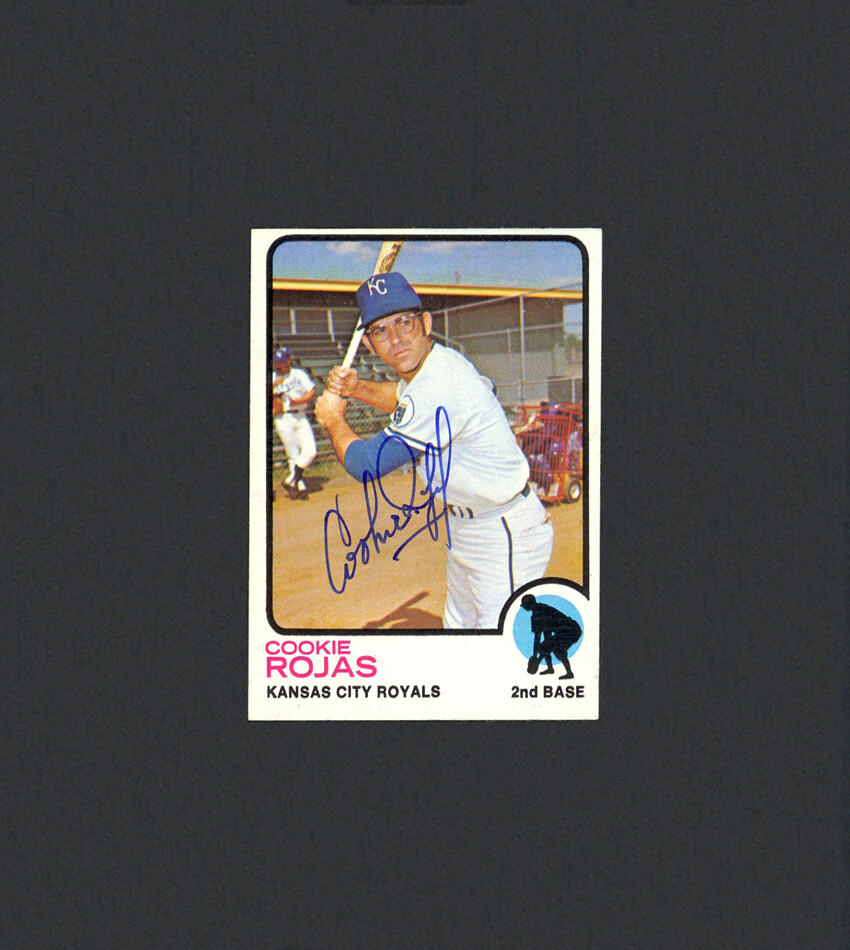 1973 Topps Cookie Rojas #188 - Royals - Signed Autograph AUTO | eBay