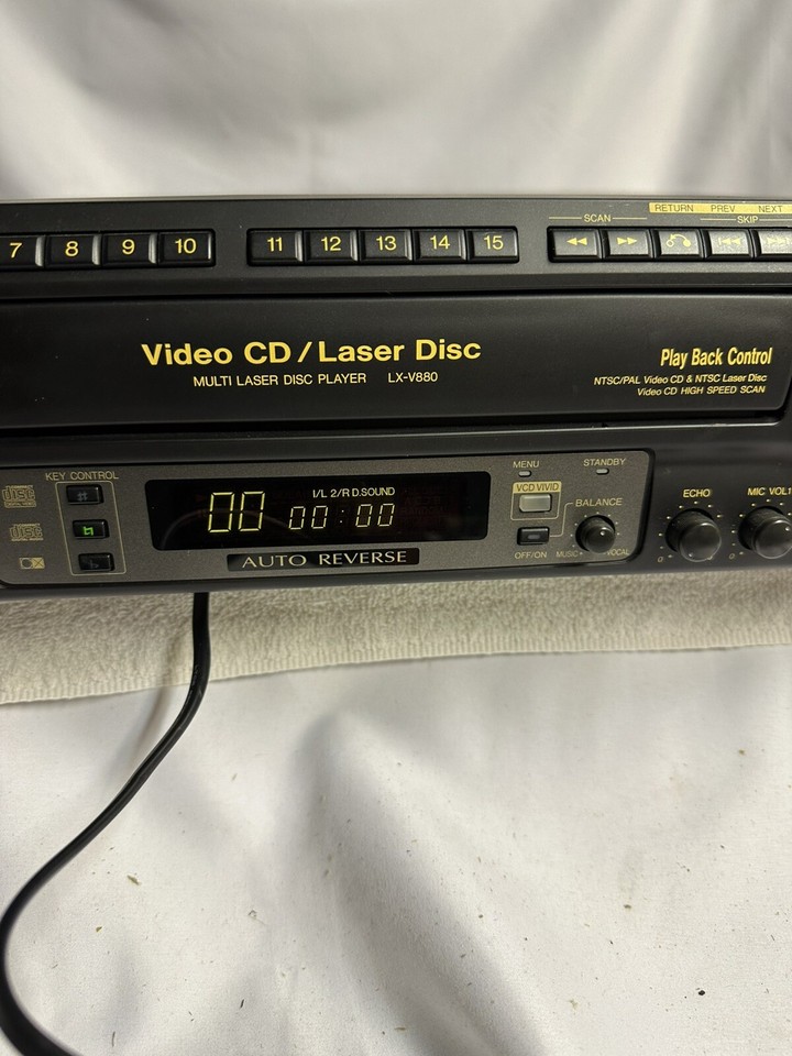 panasonic laserdisc player lx-v880 | eBay