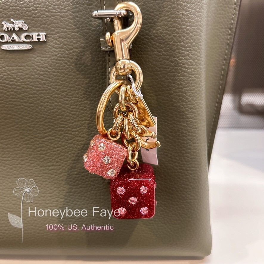 NWT Coach Dice Cluster Bag Charm CH831 | eBay