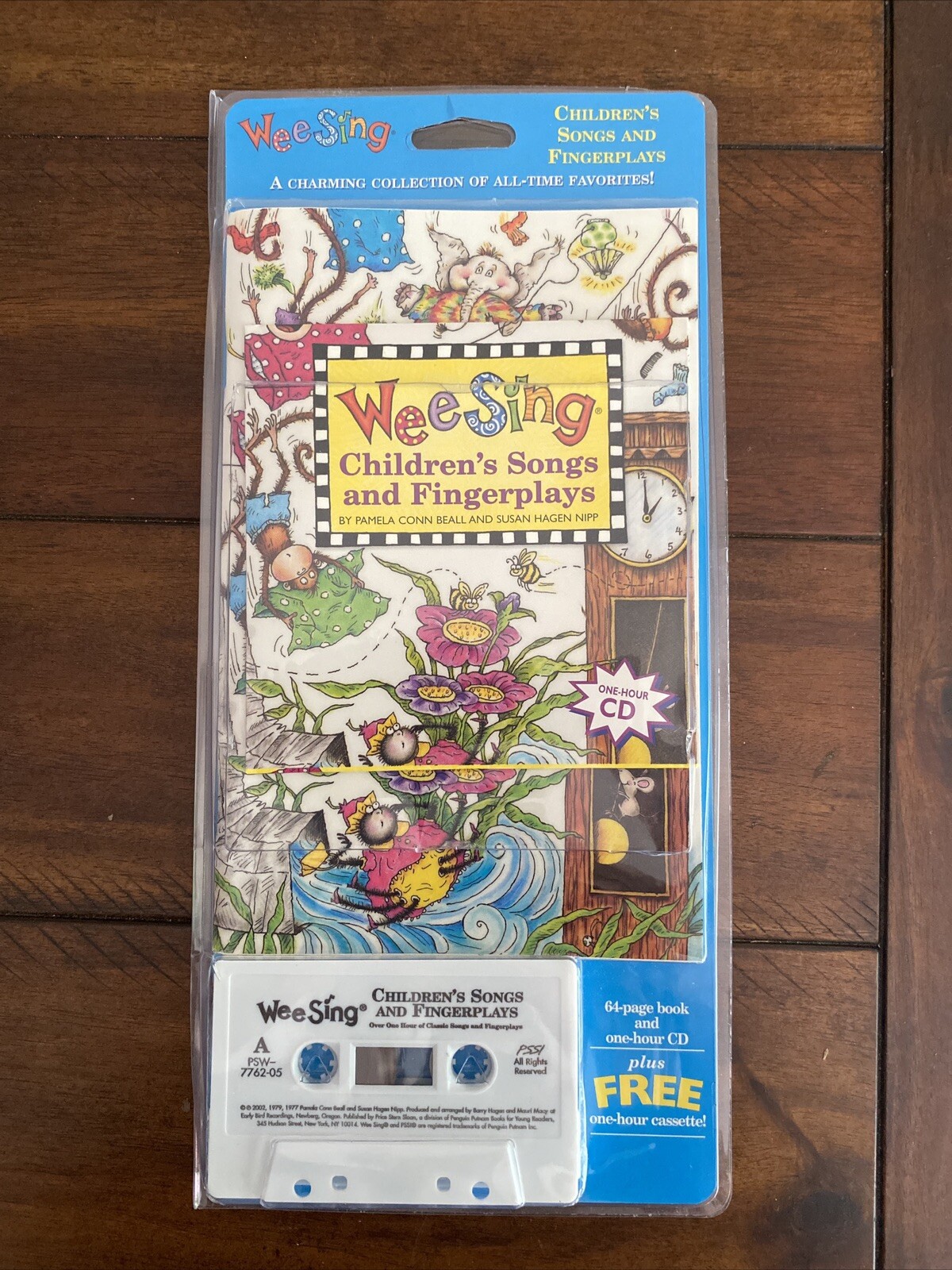 NEW Wee Sing Children's Songs and Fingerplays Book, Cd,and Cassette ...