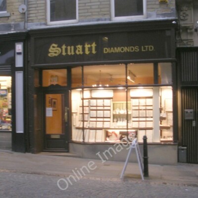 Photo 6x4 Stuart Diamonds Ltd - Crown Street - on a rainy day! Halifax ...