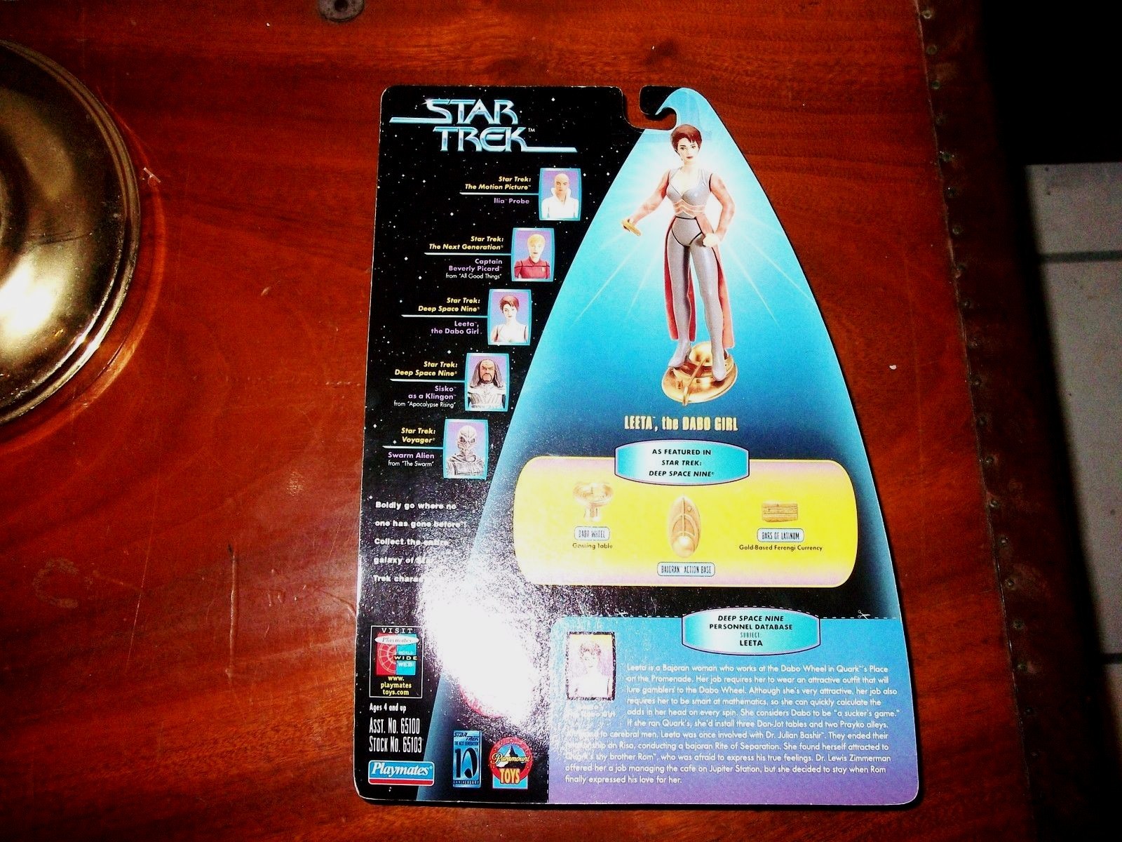 New STAR TREK Leeta Dabo Girl Figure Collector Game Warp Vtg Toy Spock ...
