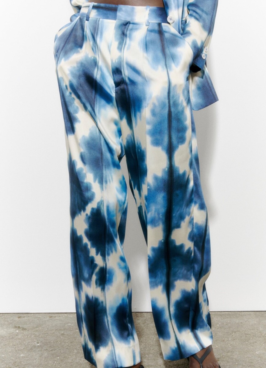 ZARA NEW PRINTED SATIN EFFECT SET 2669/066 & 2672/066 (size ZARA NEW PRINTED SATIN EFFECT SET 2669/066 & 2672/066 (size