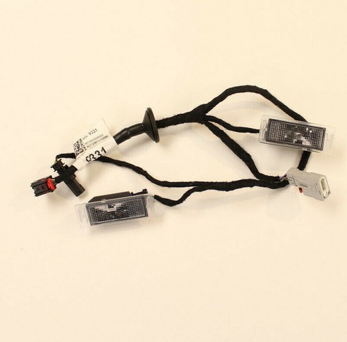 GM, Rear License Plate Lamp & Wiring Harness Extension Part# 42589331 ...
