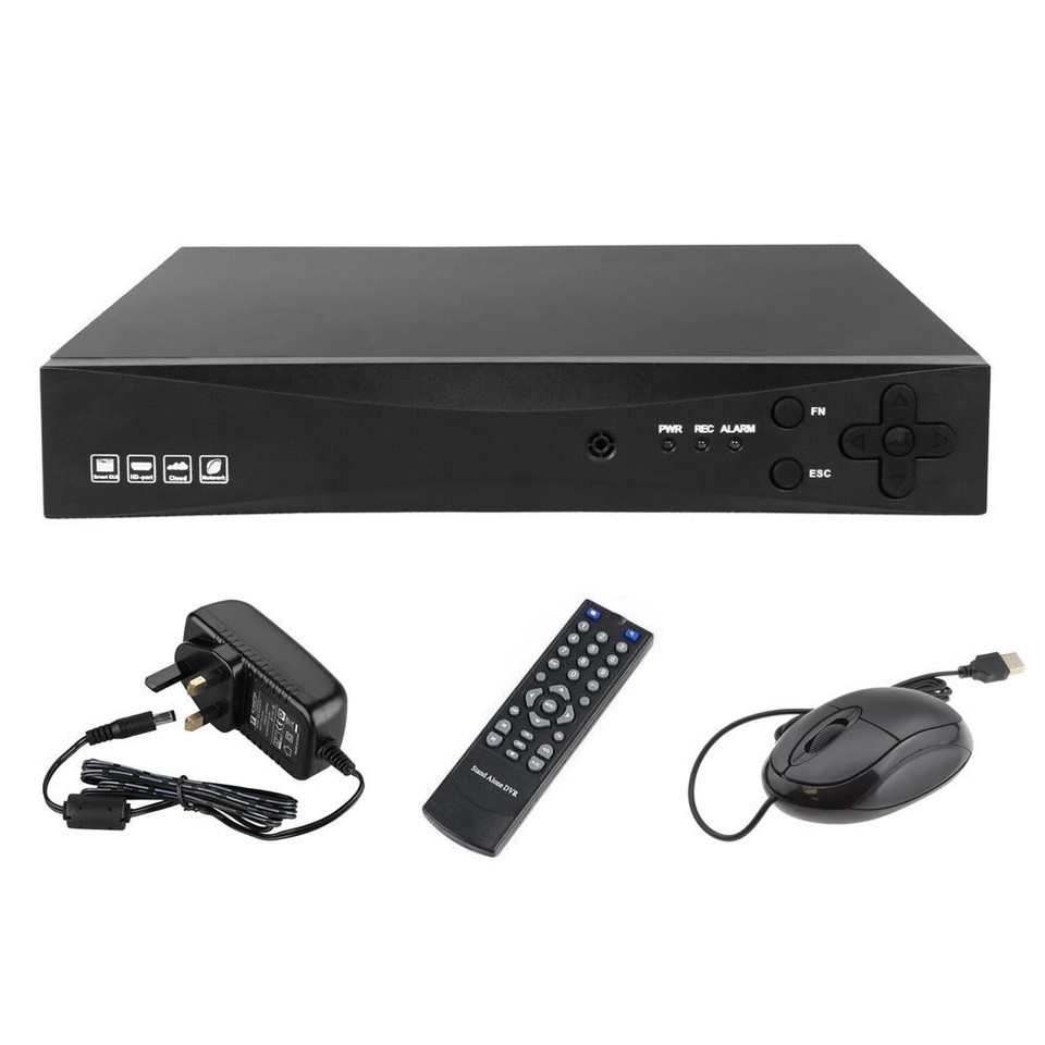 Smart CCTV DVR Recorder 4 8 16 Channel AHD 5MP 1080P Video HD VGA HDMI ...