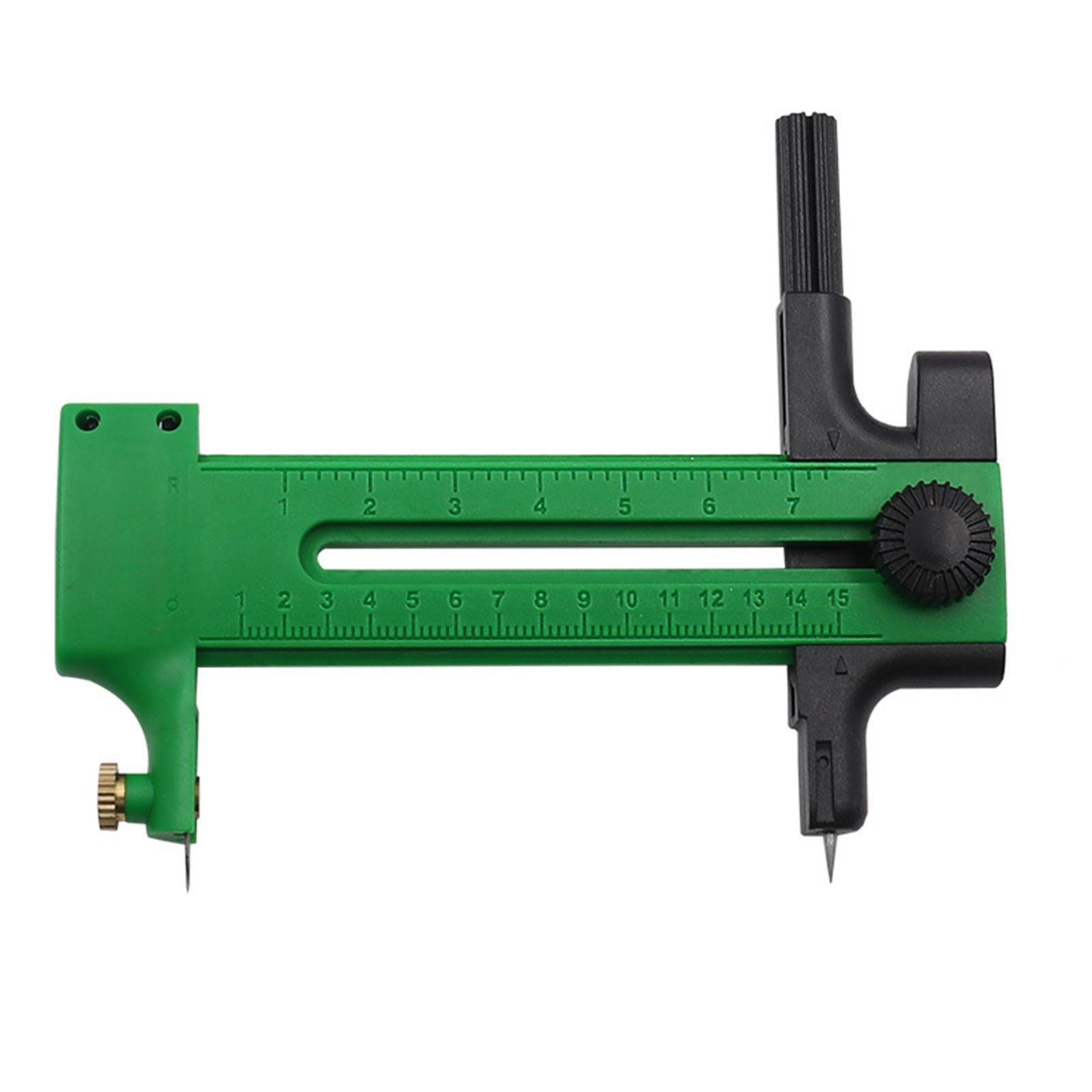 Compass Circle Cutter Circular Cutter Leather Tool Cutting Compass for ...
