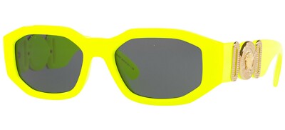 Versace THE CLANS VE 4361 Yellow/Grey (5321/87) Sunglasses | eBay