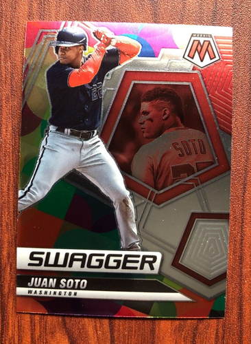 2022 Mosaic Baseball JUAN SOTO Swagger INSERT #SW-3 Nationals | eBay