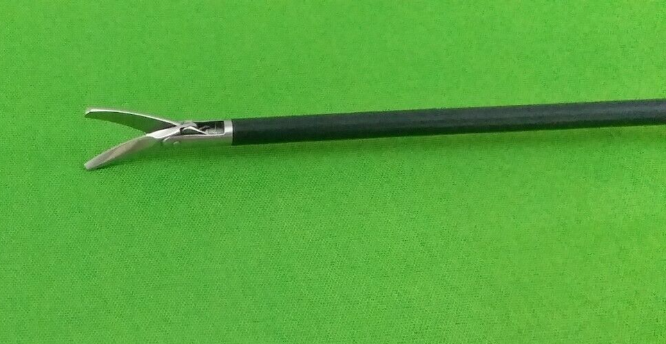 Curved Scissor Insert 5mmx330mm Laparoscopic Endoscopy Surgical ...