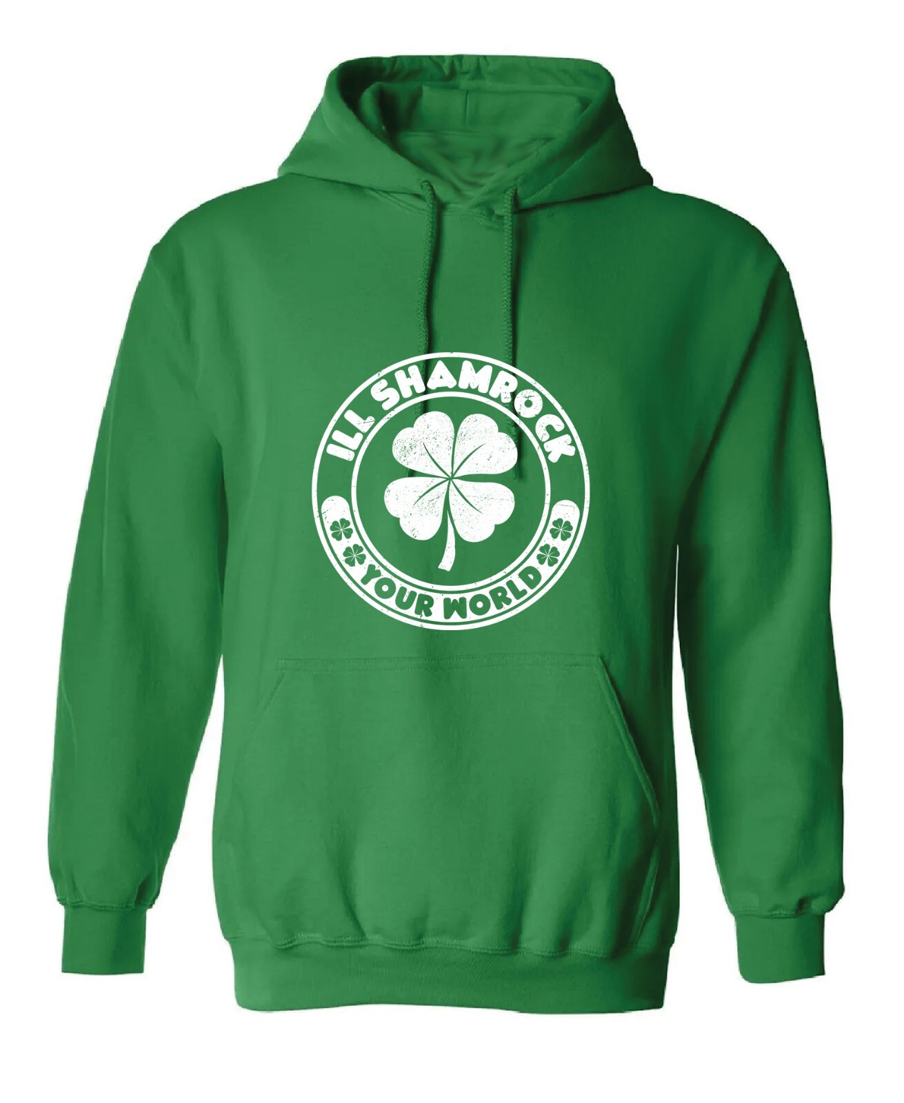 Shamrock Your World Graphics Novelty Sarcastic Humor Men's Hoodies | eBay