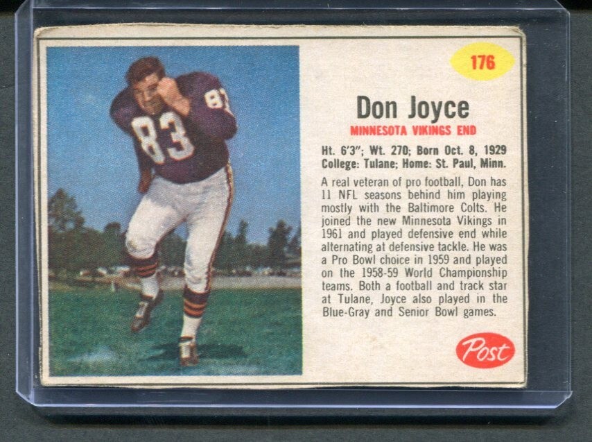 1962 Post - #176 Don Joyce for sale online | eBay