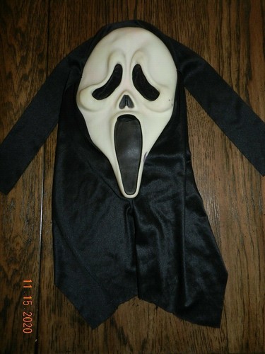 Vintage Easter Unlimited Scream Ghostface Mask GLOWS | eBay UK