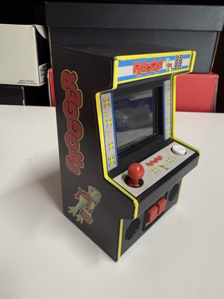 Arcade Classics Frogger Mini Arcade Game Tested and Working | eBay
