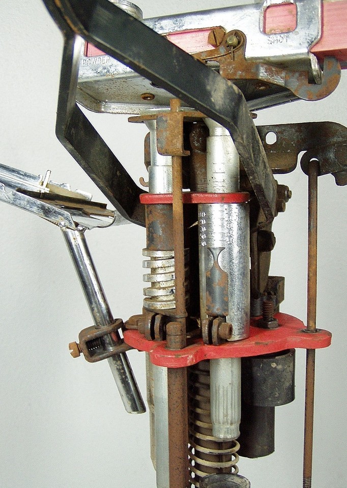 MEC 8567 GRABBER & 600 JR RELOADER PRESS 2 Vtg Shell Reloading Machines ...