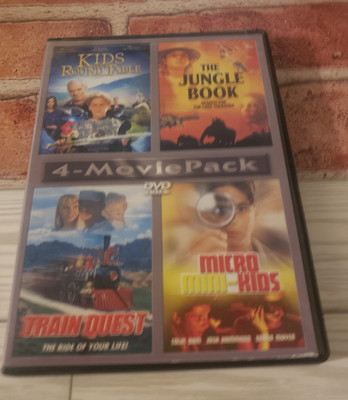 KIDS ROUND TABLE, JUNGLE BOOK, TRAIN QUEST, MICRO MINI-KIDS - DVD - 2 ...