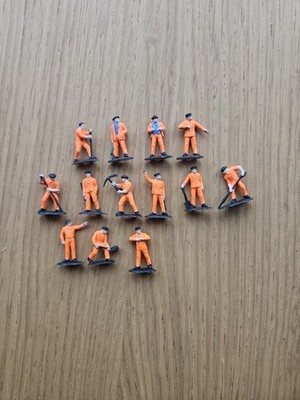 00 Scale Track Workers Figures Model Railway Train Scenery 1:76 OO ...