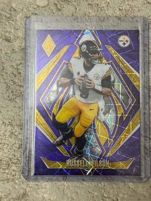 2024 Panini Phoenix - Russell Wilson #126 Purple Lazer | eBay