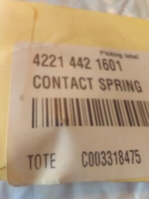 one new genuine Stihl contact spring 4221 442 1601 | eBay