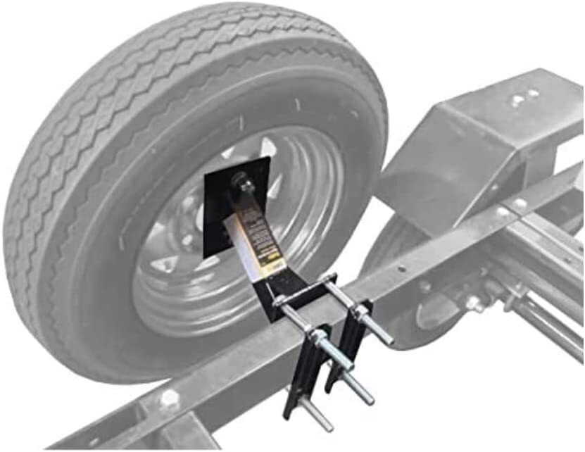 Spare Tire Carrier Trailer Mount Wheel Holder For 10" 12" Utility ...