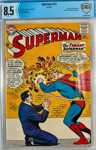 1964 DC Comics Superman No. 172 graded 8.5 by CGC | eBay