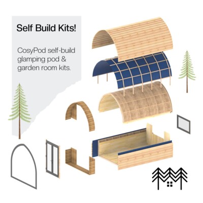 Garden Room - Self Build Kit - Glamping Pod - Home Office - AirBNB ...