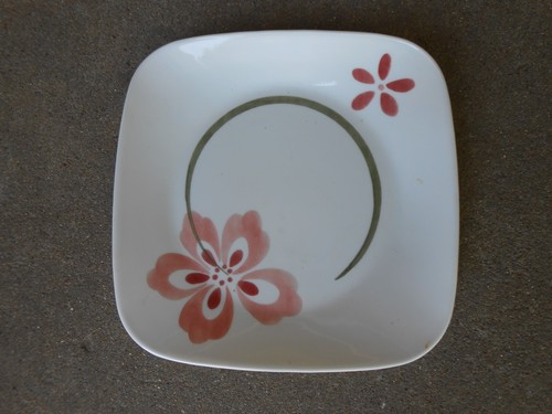 Corelle Pretty Pink 9" SQUARE SALAD PLATE Corning | eBay