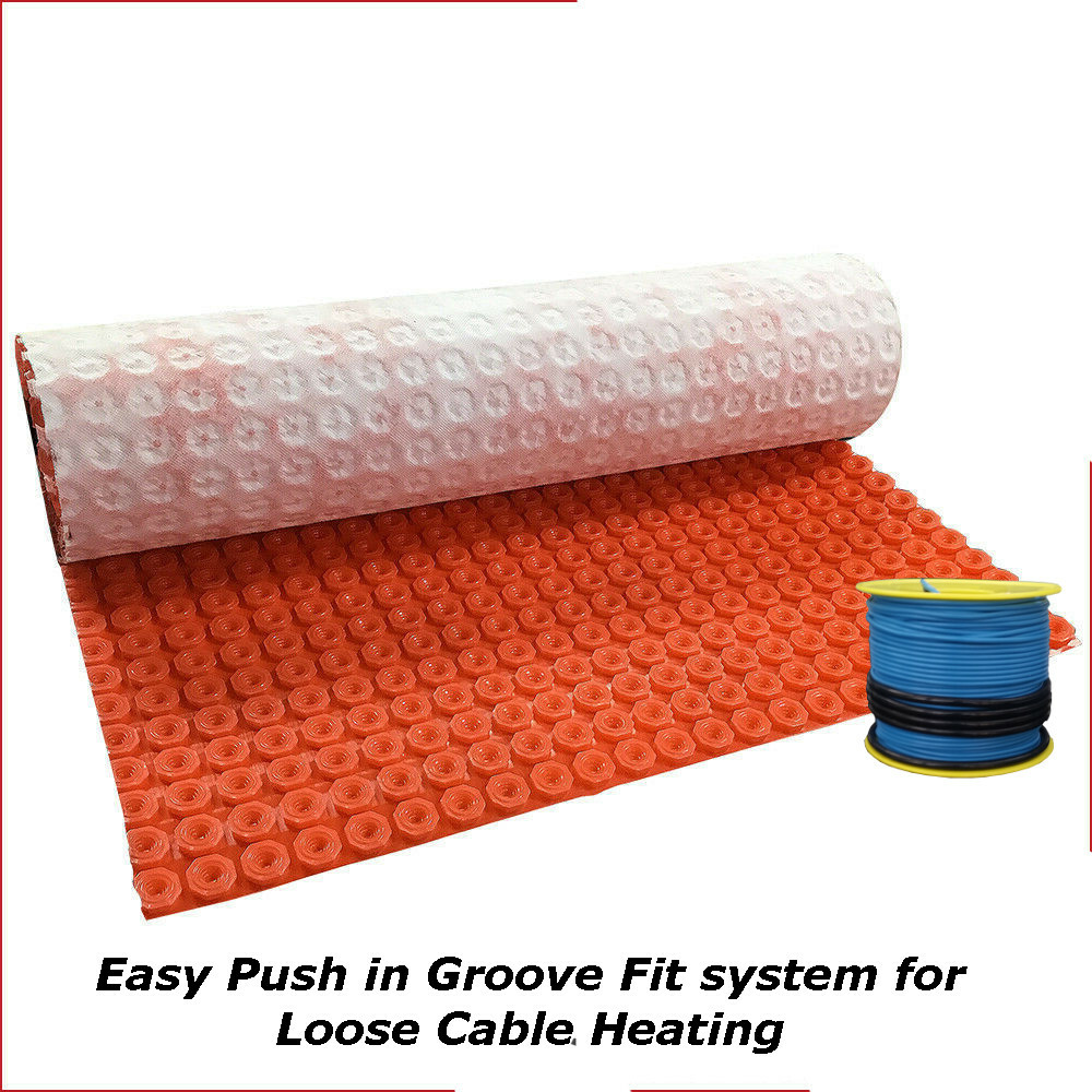 Decoupling Membrane Waterproofing Matting for Loose cable Underfloor ...