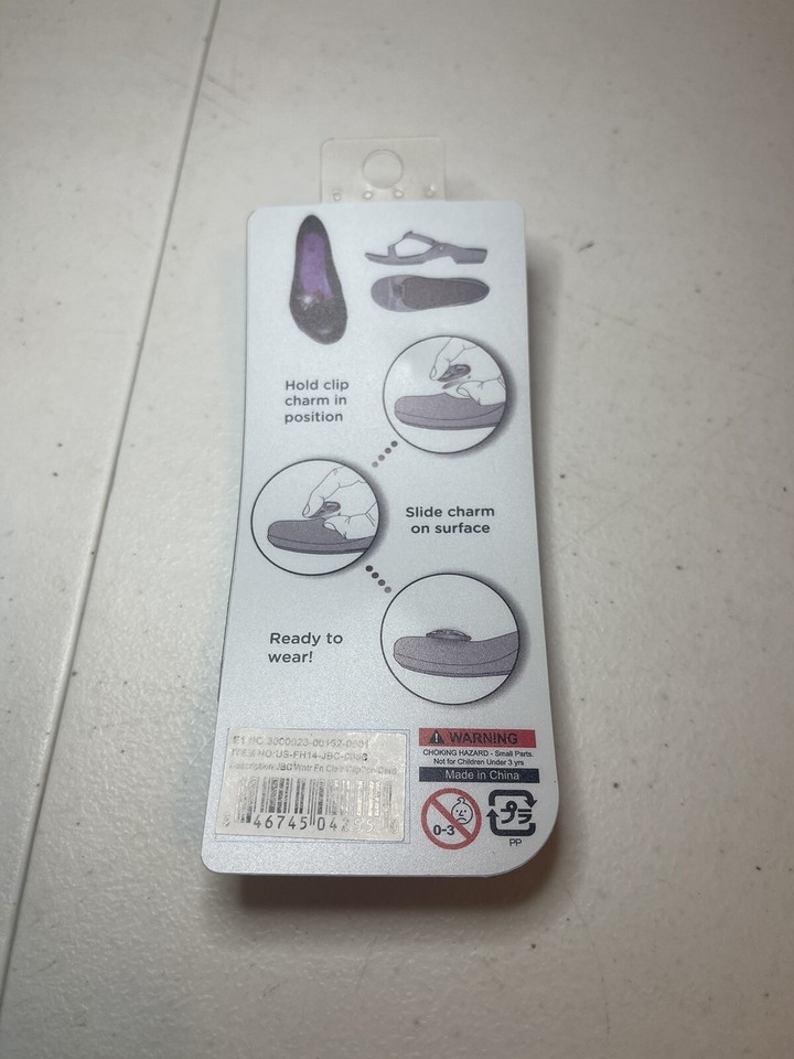 Crocs JIBBITZ rare clip-on shoe charms gems jewels pearl fall leaves ...