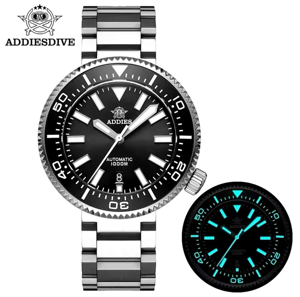 Men's 1000m automatic professional dive watch | eBay UK