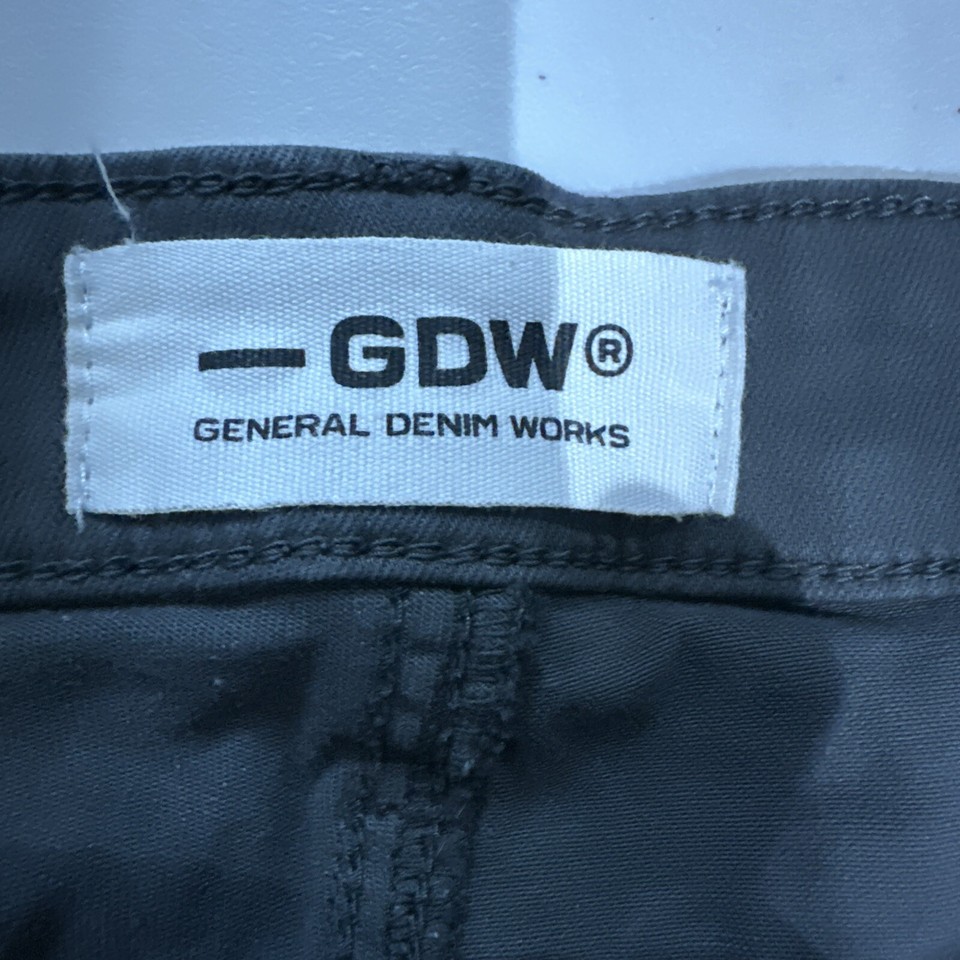 General Denim Works Roam Relaxed Straight Gray Jeans 44x30 | eBay