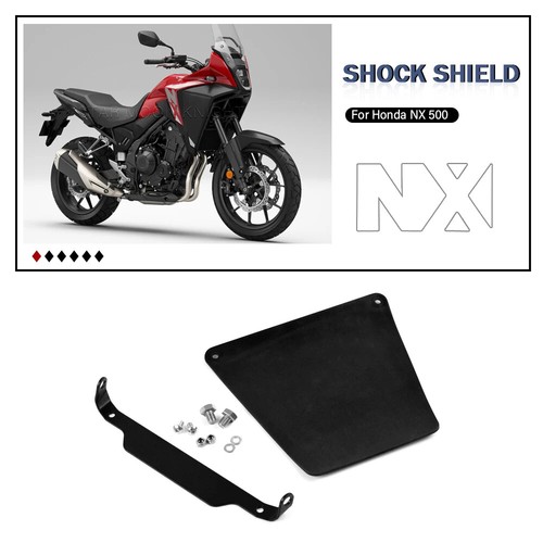 Shock Shield Cover Rear Fender Mudguard Splash Guard For Honda NX500 NX ...