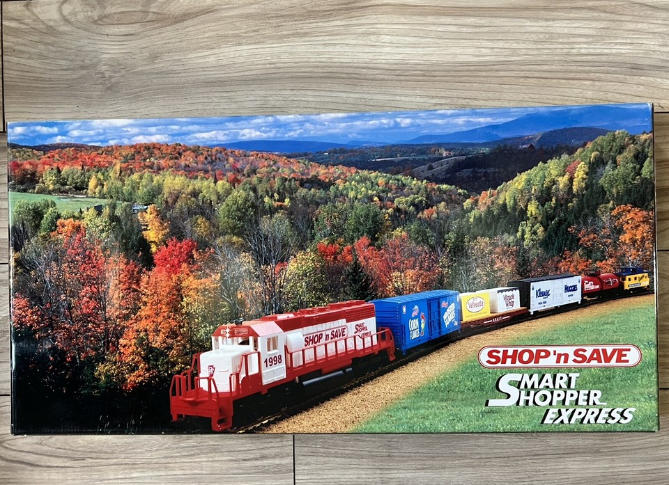 SHOP N SAVE Smart Shopper Express Train Set Limited Edition 1998 HO 🚂 ...