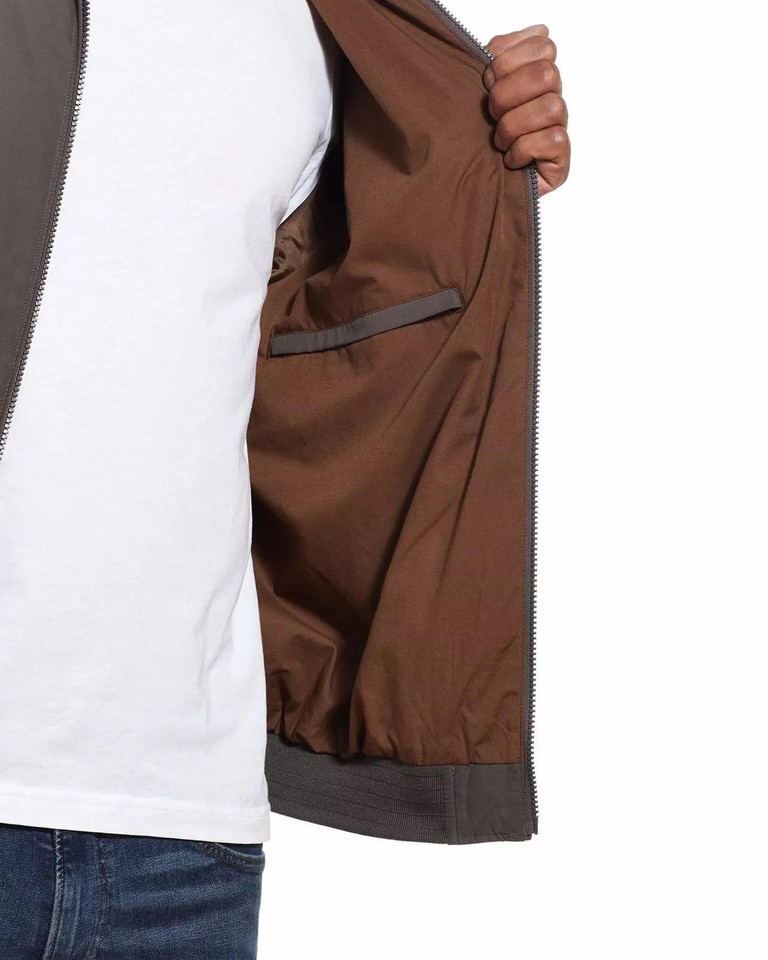 Weatherproof Men's Lightweight Microfiber Windbreaker Golf Jacket Oak ...