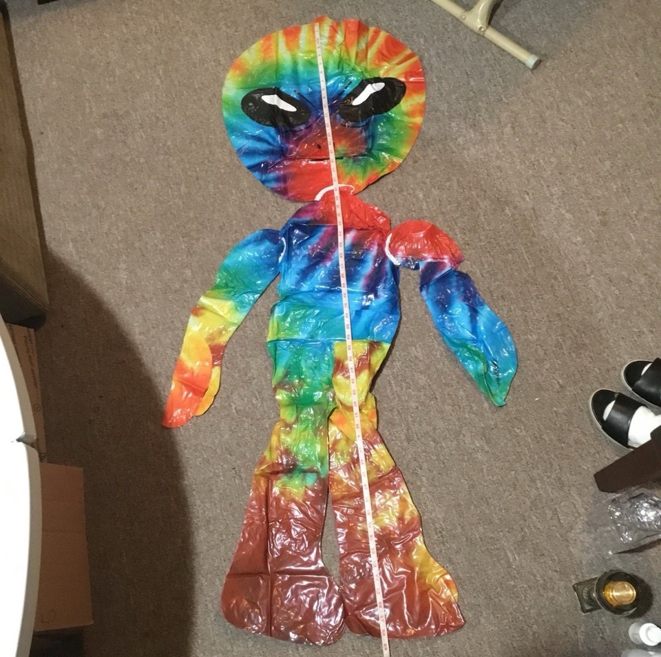 Alien Halloween Prop Inflatable Blow Up Halloween Decor UFO NEW! | eBay
