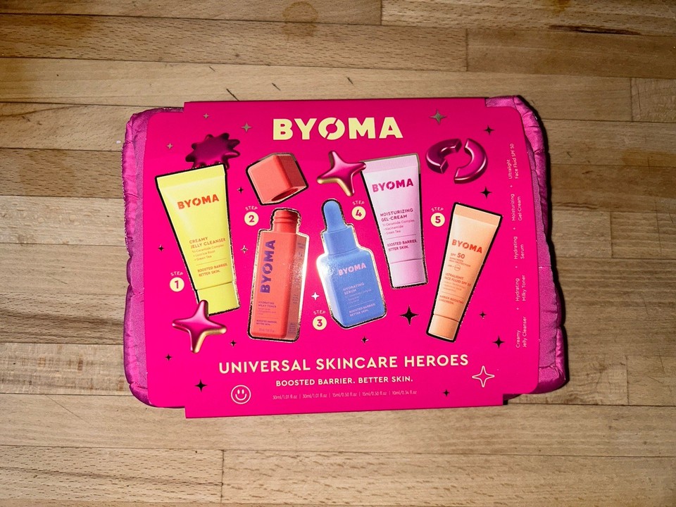 Byoma Gift Set - Universal Skincare Heroes Gift Set | eBay UK