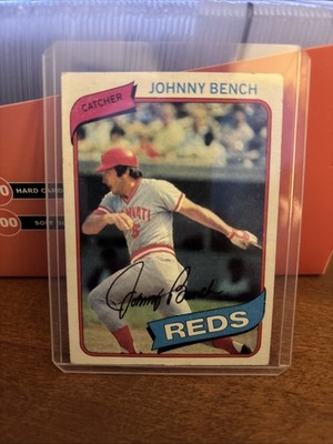 1980 Topps - Johnny Bench #100 | eBay
