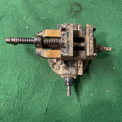 3" Vice Machine Vice 2-Way Cross Slide Vice for Bench-Type Drilling ...