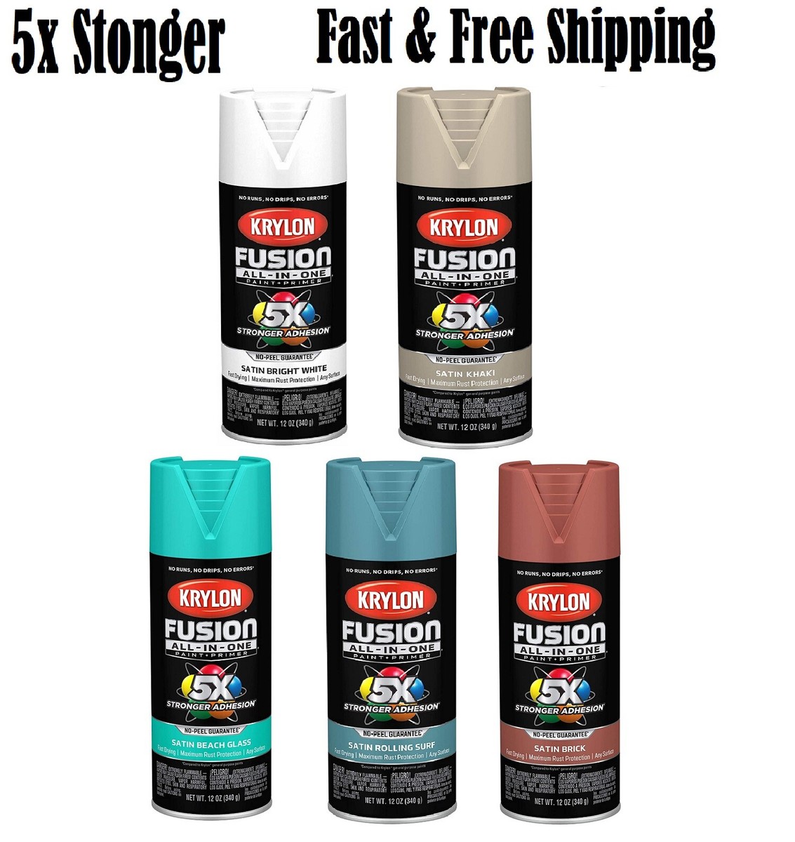 Krylon Fusion Spray Paint Colors Krylon Black Spray Paint