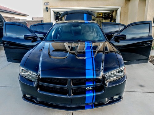 FOR 2011 Dodge Charger MOPAR 11 Vinyl Racing Stripe Graphic Decal | eBay
