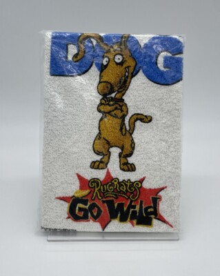RUGRATS GO WILD Spike Wassup Dog Promotional Washcloth NEW, Sealed ...