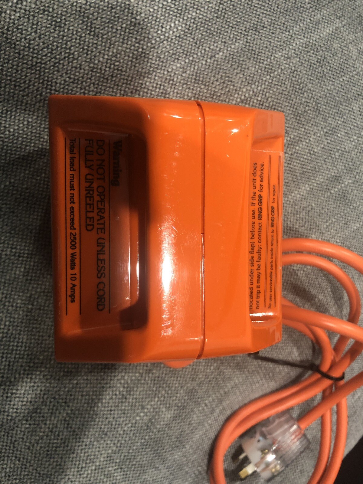 Ringgrip Bodyguard Portable Safety Switch 4 Outlet 10A PB4SP/BX-EO ...