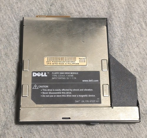 Dell Latitude 3.5" laptop floppy disk drive module 4702P | eBay