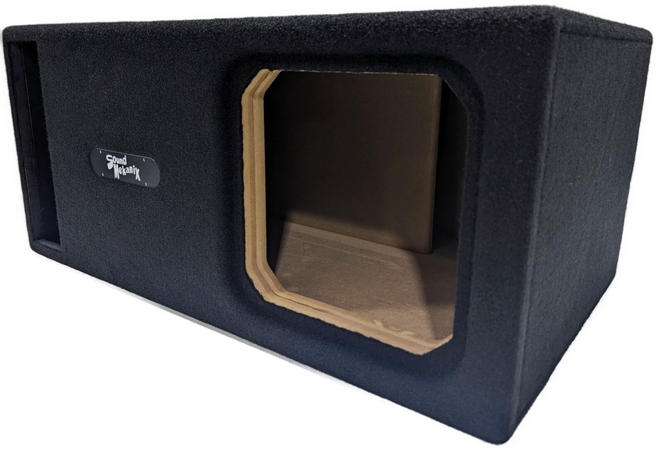 12" KICKER SOLOX L7X SINGLE SOUND MEKANIX Subwoofer Enclosure Box Made ...