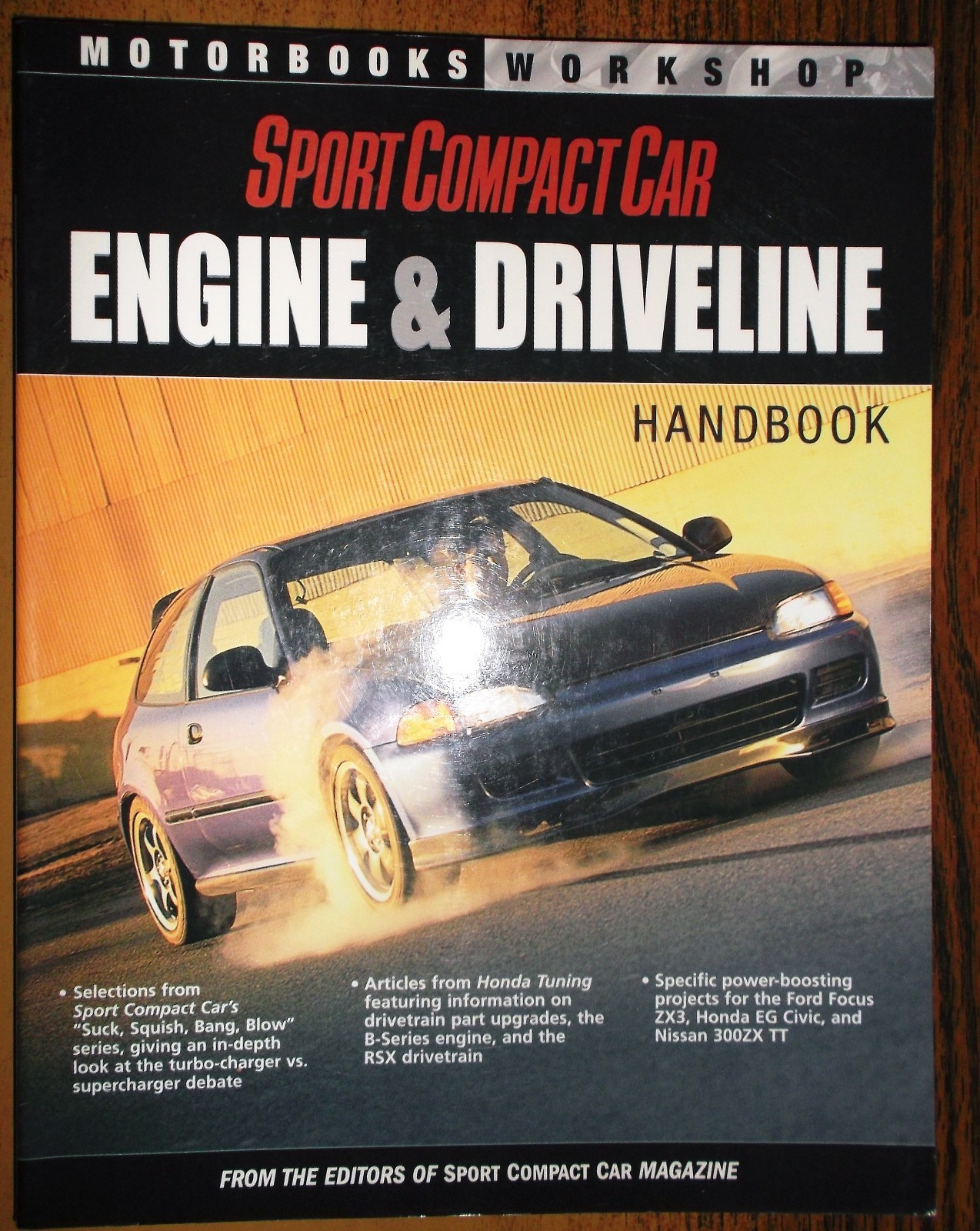 SPORT COMPACT CAR: ENGINE & DRIVELINE Handbook by MOTORBOOKS WORKSHOP ...