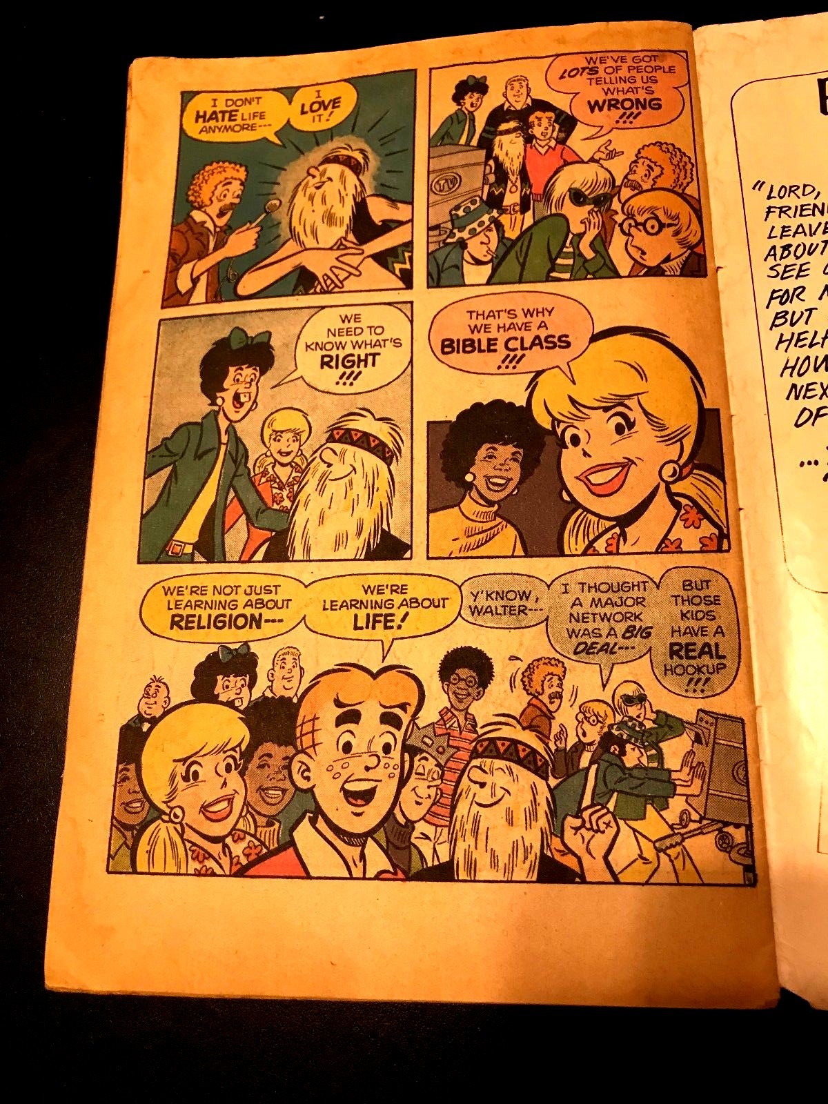 Rare Collector Christian Comic "Archie's Something Else!" Al Hartley ...
