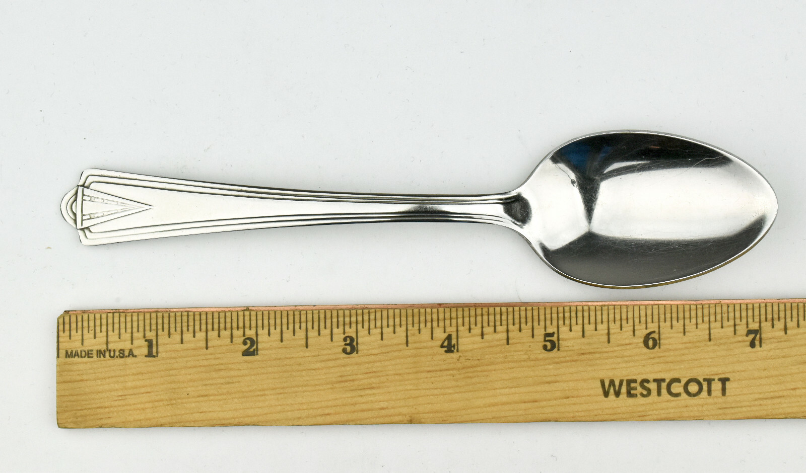 Pair (2) DS DS20 Twenty Stainless Steel Oval Place Soup Spoons Flatware ...