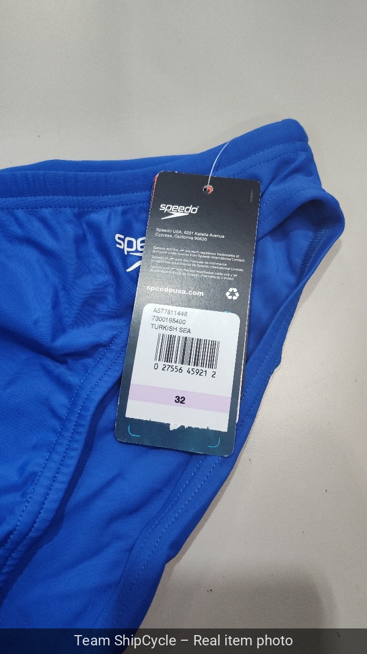 with tags Speedo Men Turkish Sea Blue solar swim brief bikini Swi G1N ...