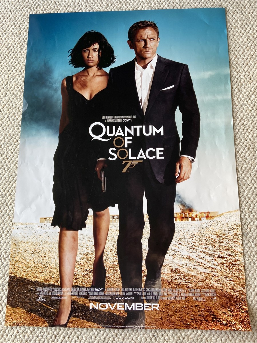 Affiche Du Film Quantum Of Solace Quantum Of Solace Etsy UK