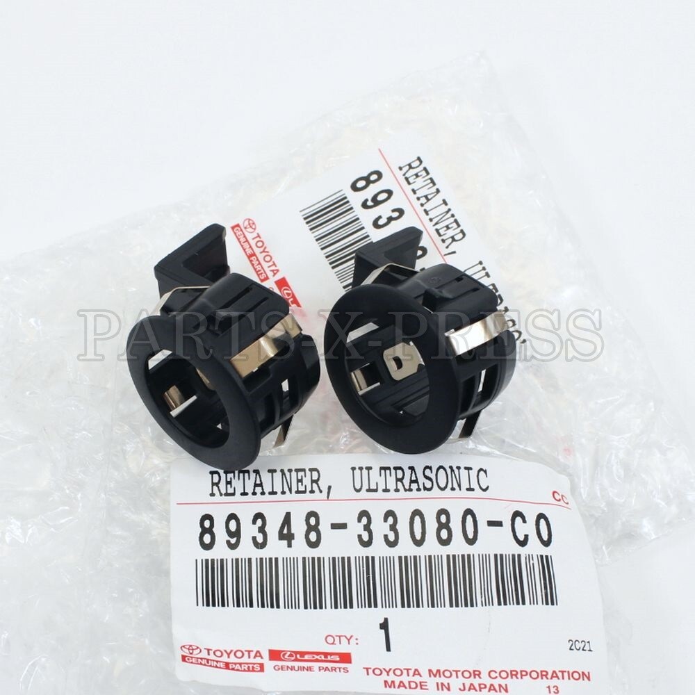 NEW GENUINE OEM TOYOTA PARKING ASSIST SENSOR RETAINER SET OF 2 ...